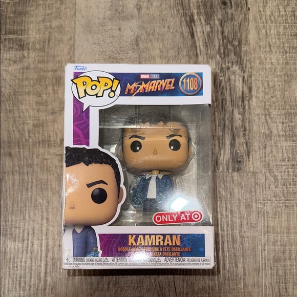 Funko | Toys | Funko Pop Kamran Figure With Blue And Black Details ...